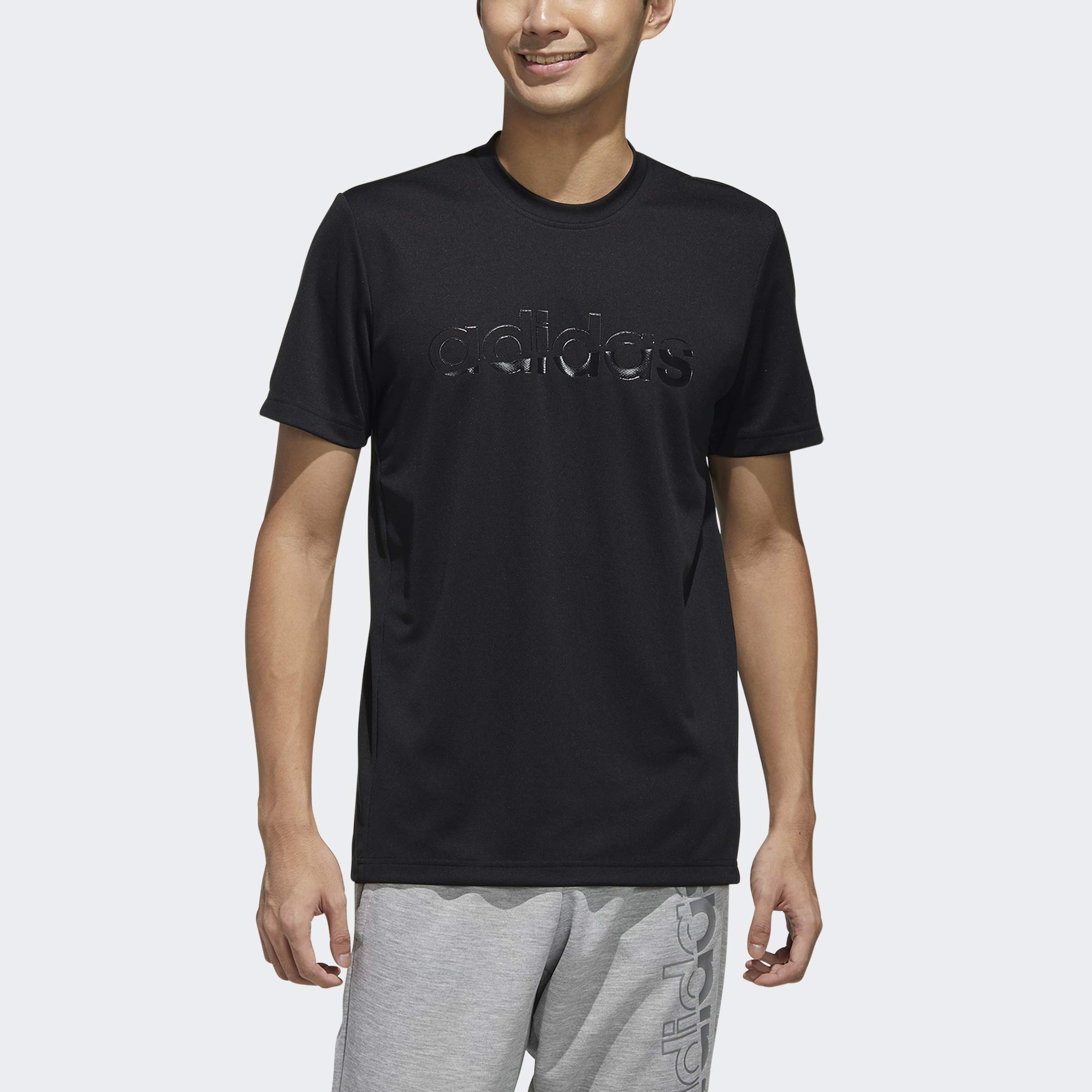 adidas Men's Design 2 Move Training Tee, Active Maroon, Small