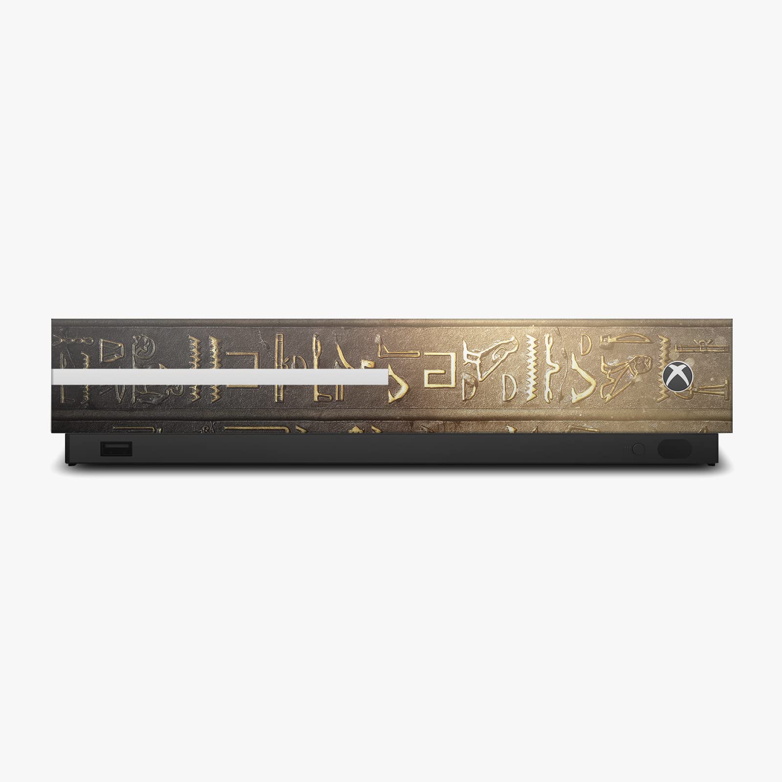 Head Case Designs Officially Licensed Assassin's Creed Logo 3D Heiroglyphics Origins Graphics Matte Vinyl Sticker Gaming Skin Decal Cover Compatible With Xbox One S Console