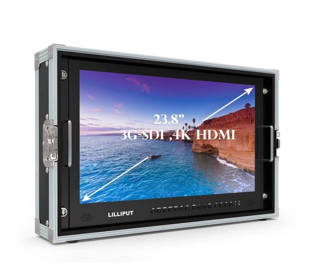 LILLIPUT BM230-4K 23.8 Inch 4K (3840 x 2160) Ultra-HD Resolution Broadcast Field Monitor