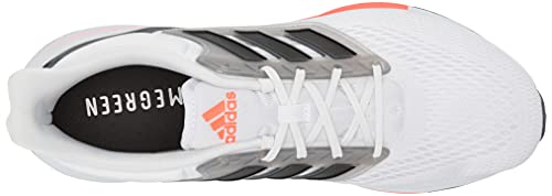 adidas Men's EQ21 Trail Running Shoe, White/Black/Grey, 9