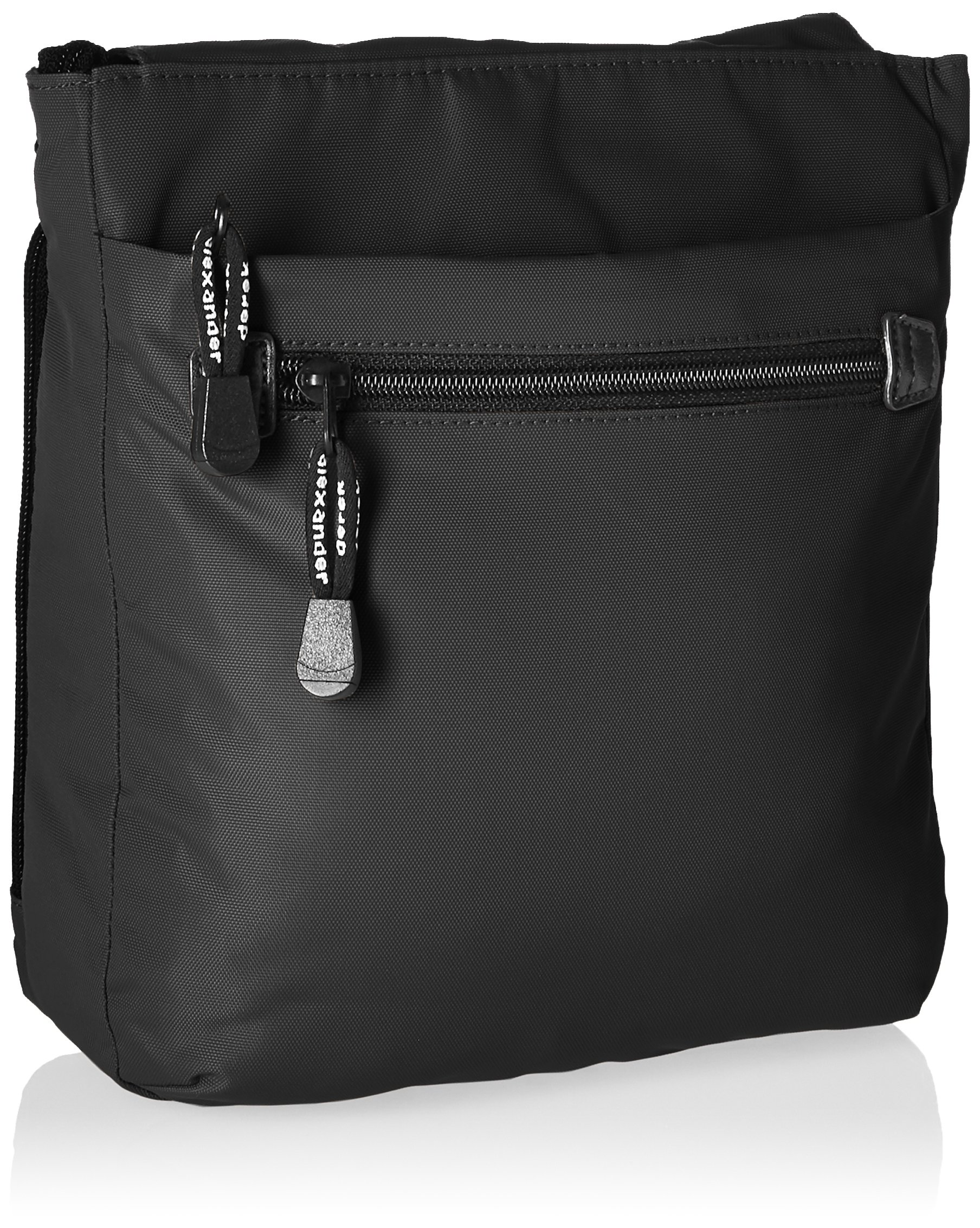 Derek Alexander Top Zip Front Flap, Black, One Size