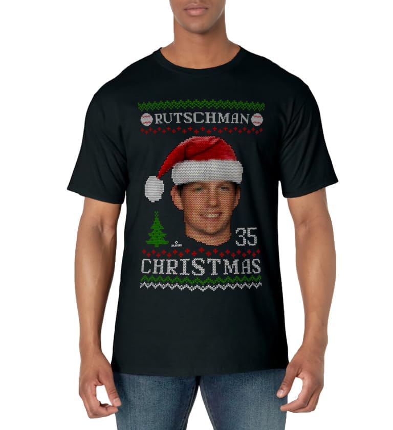 Adley Rutschman Baltimore Baseball Christmas Sweater MLBPA T-Shirt