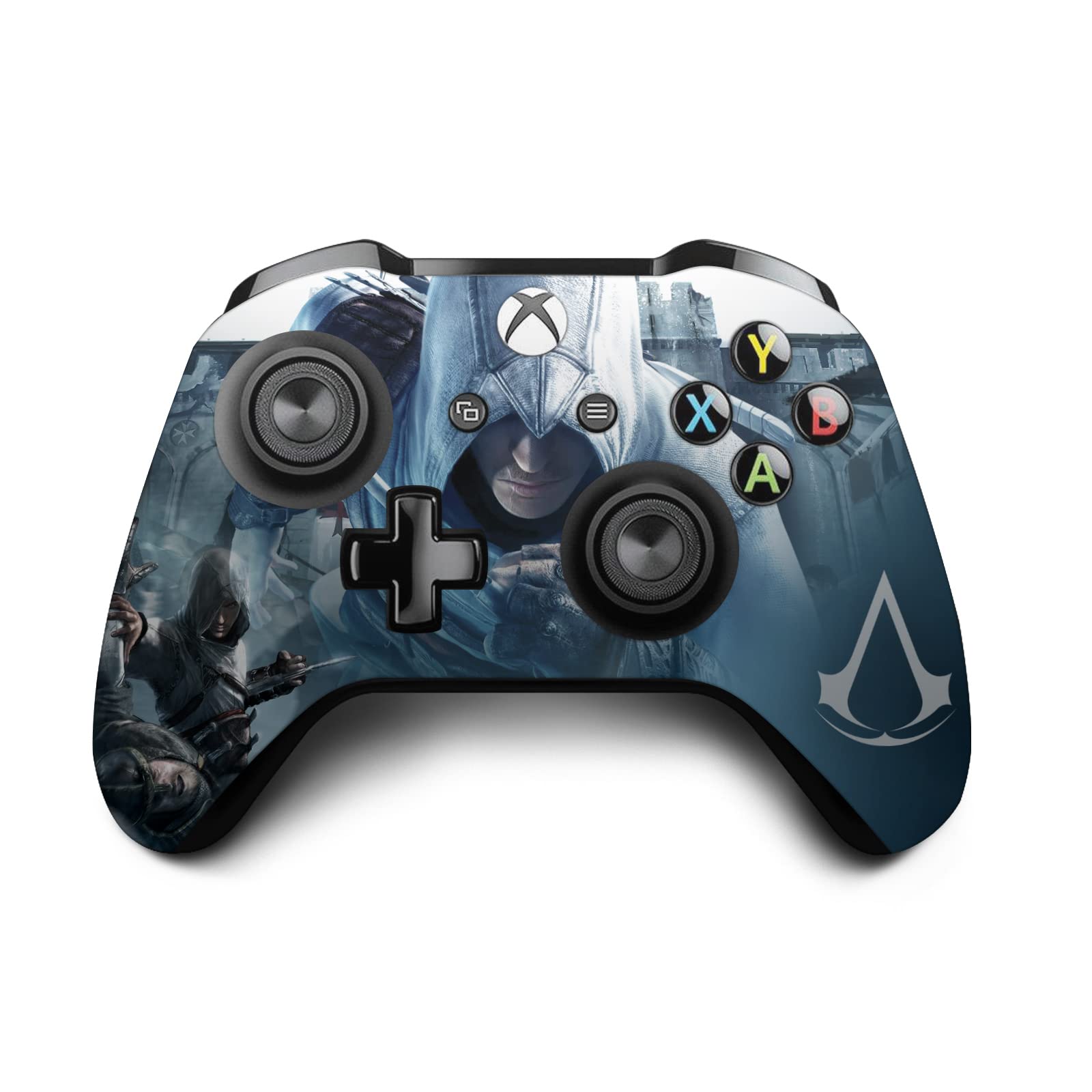 Head Case Designs Officially Licensed Assassin's Creed Key Art Altaïr Graphics Matte Vinyl Sticker Gaming Skin Decal Cover Compatible With Xbox One X Console and Controller Bundle