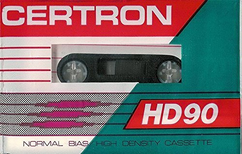 Certron HD90 Normal Bias Type I Audio Cassette Tape New Sealed