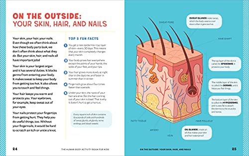 Human Body Activity Book for Kids: Hands-On Fun for Grades K-3
