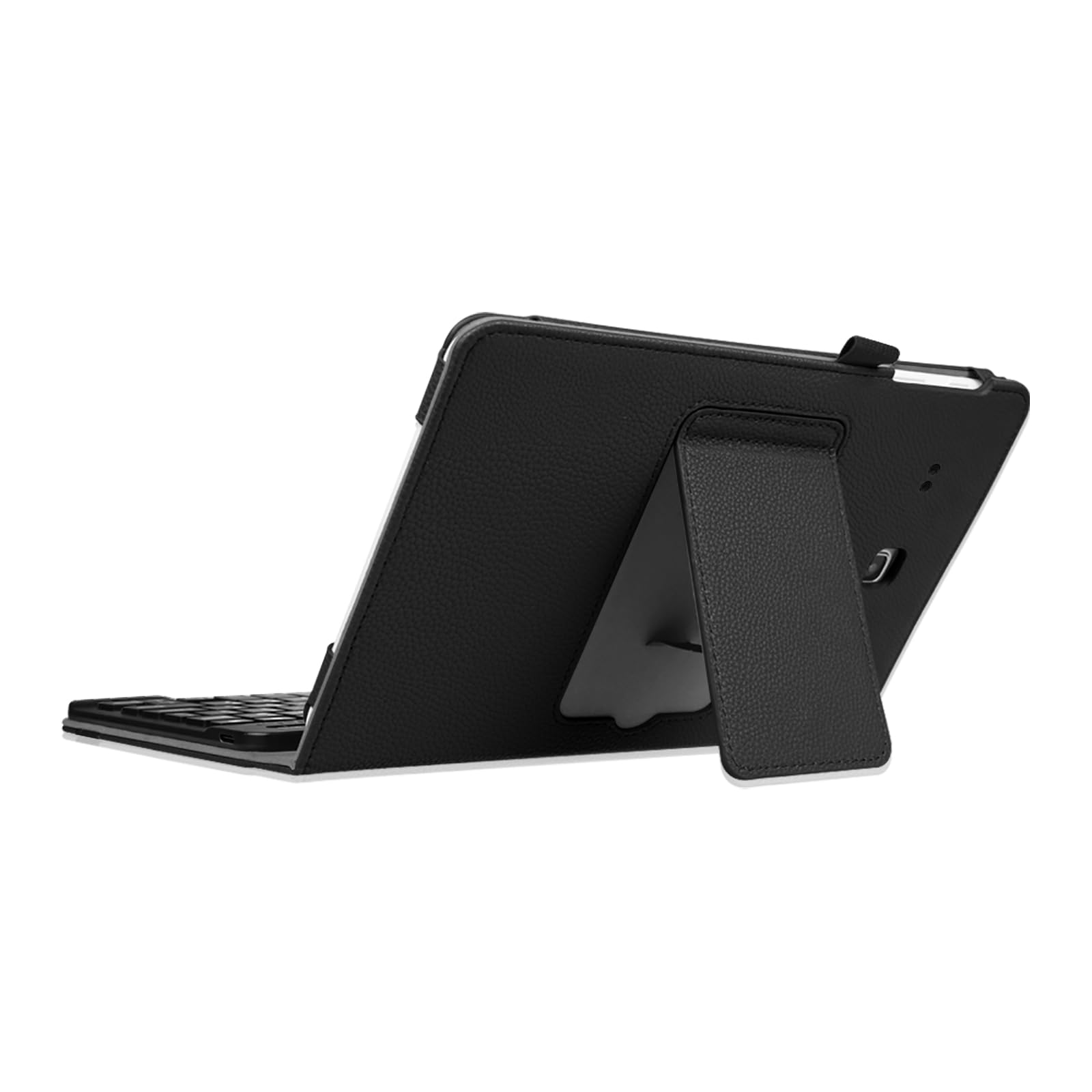 FINTIE Keyboard Case for Samsung Galaxy Tab E 9.6 - Slim Fit PU Leather Stand Cover with Premium Quality [All-ABS Hard Material] Removable Wireless [Long Life Battery] Bluetooth Keyboard, Black