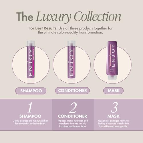 Enjoy Sulfate-Free Luxury Shampoo and Conditioner Duo (10.1oz)