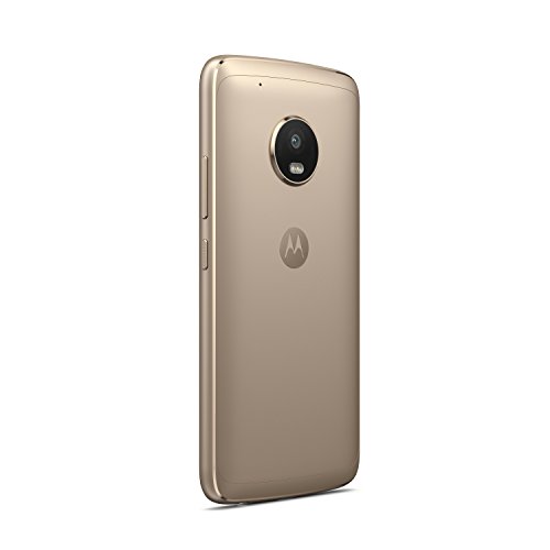 Motorola Moto G5+ Plus 32GB (5th Generation) - 5.2" Full HD, Snapdragon 625, SIM GSM Factory Unlocked - International Version - No Warranty (Gold)