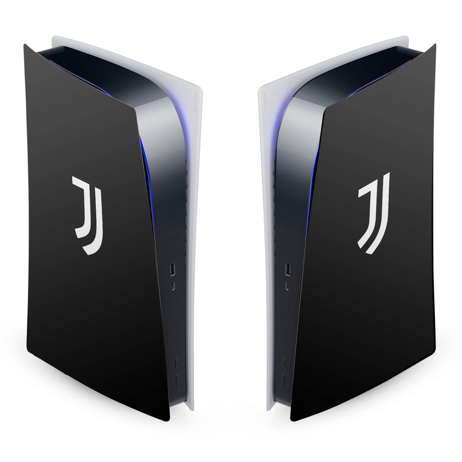 Head Case Designs Officially Licensed Juventus Football Club Logo Art Matte Vinyl Faceplate Sticker Gaming Skin Decal Cover Compatible With Sony PlayStation 5 PS5 Digital Edition Console