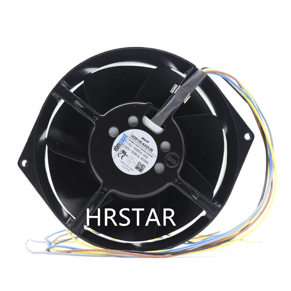 HRSTAR Original New Fan W2S130-AA03-90 115VAC/230VAC 0.26/0.62A 365m3/h 172 X150 X 55mm 2800min-1(r/min)Axial Fans