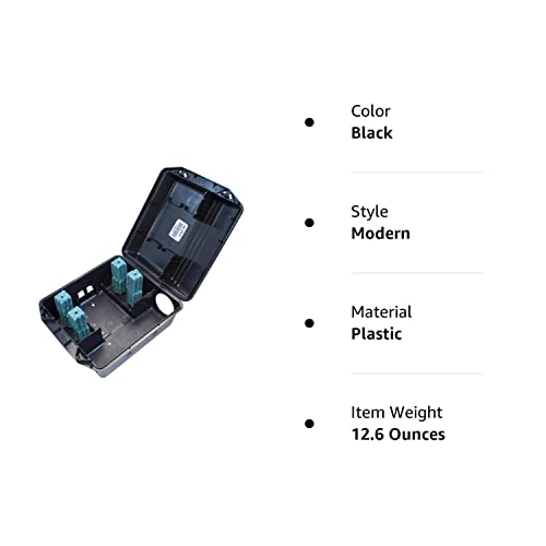 Bell Labs Protecta Sidekick Rat Station - Case of 6, Black