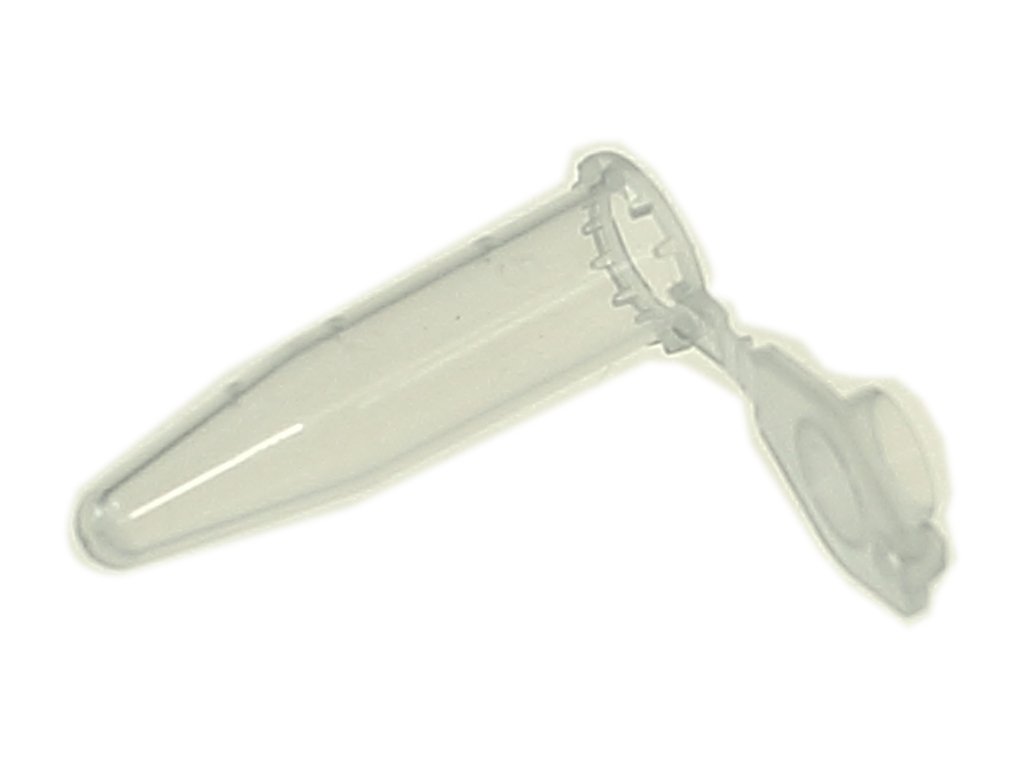 NEST Scientific 605601 Polypropylene Microcentrifuge Tube, Sterile, Conical, Lock Cap, 0.6 mL, Clear, 50 per Bag, 750 per Pack, 7500 per Case (Pack of 7500)