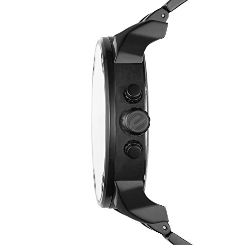 Diesel Men's 57mm Mr. Daddy 2.0 Quartz Stainless Steel Chronograph Watch, Color: Black Iridescent (Model: DZ7395)