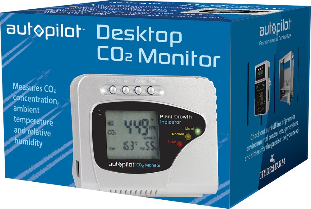 Hydrofarm Autopilot APCEM Desktop CO2 Monitor