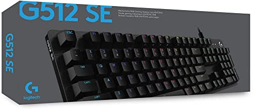 Logitech G512 Carbon RGB Mechanical Gaming Keyboard (Romer-G Linear)