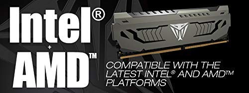 Patriot Memory Viper Steel DDR4 16GB (2 x 8GB) 4133MHz Performance Memory Kit - PVS416G413C9K