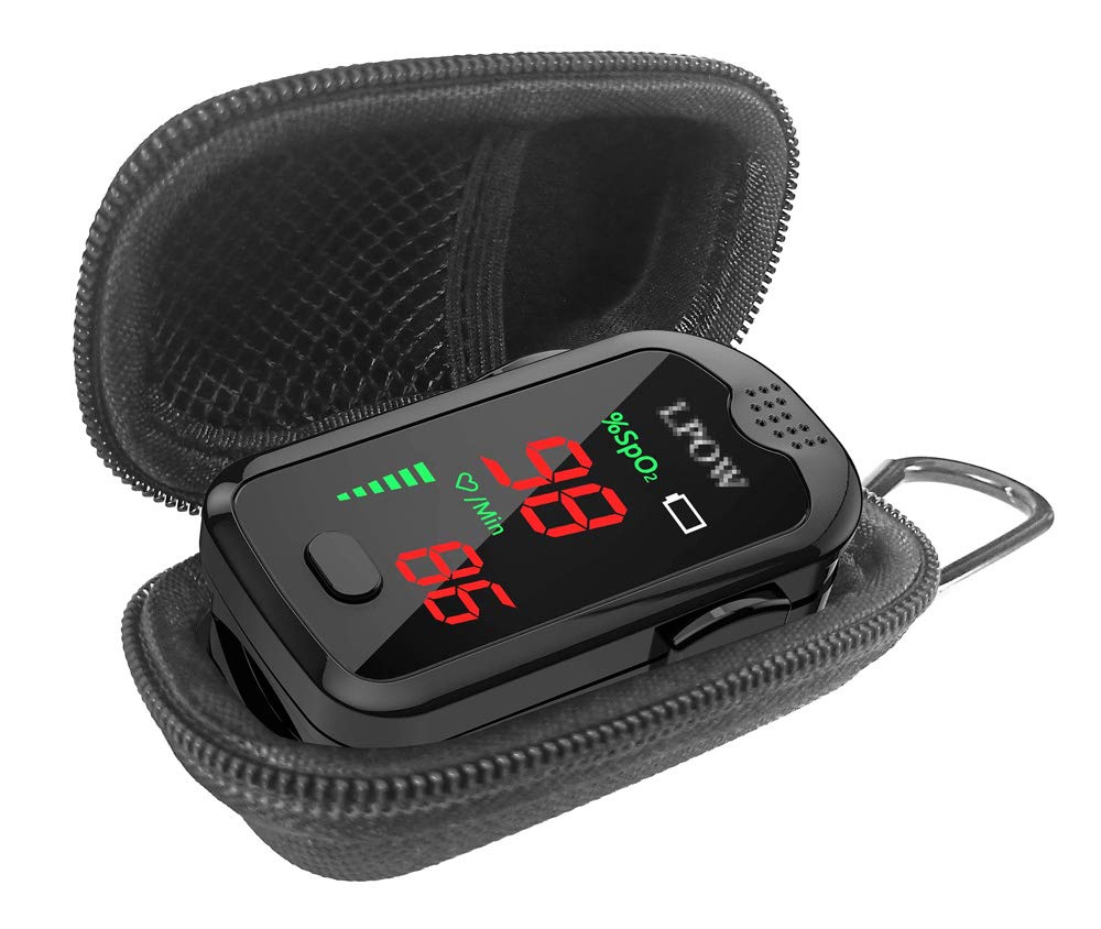 DailyU Travel Case for LPOW Pulse Oximeter Fingertip Oxygen Saturation Monitor(CASE ONLY)