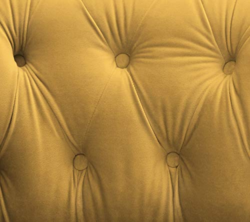 Jennifer Taylor Katherine Tufted Accent Chair, Large, Gold
