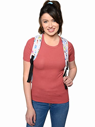 Disney 16" Laptop Backpack Cargo Pocket D100 Princess Minnie Mouse AOP