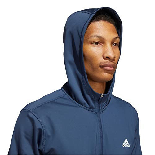 adidas Men's Novelty Hoodie, Crew Navy, X-Large