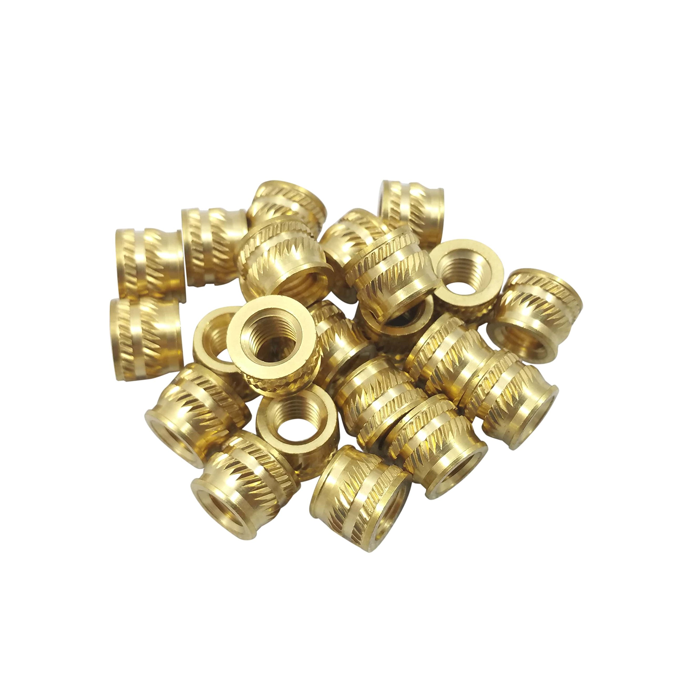 initeq] Qty 20 M4-0.7 Threaded Heat Set Inserts for 3D Printing