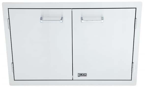 Best of Backyard L-60000 Built in BBQ LP 32", Double Door w/Towel Rack and Refrigerator 4.5 cubic Stainless Steel Front Door