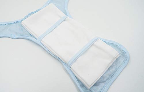 WOIWO 3 PCS Baby Learning Pants Mesh Diaper Pants Breathable To Wash Newborn Diaper Bag Cover Baby Diaper Bag