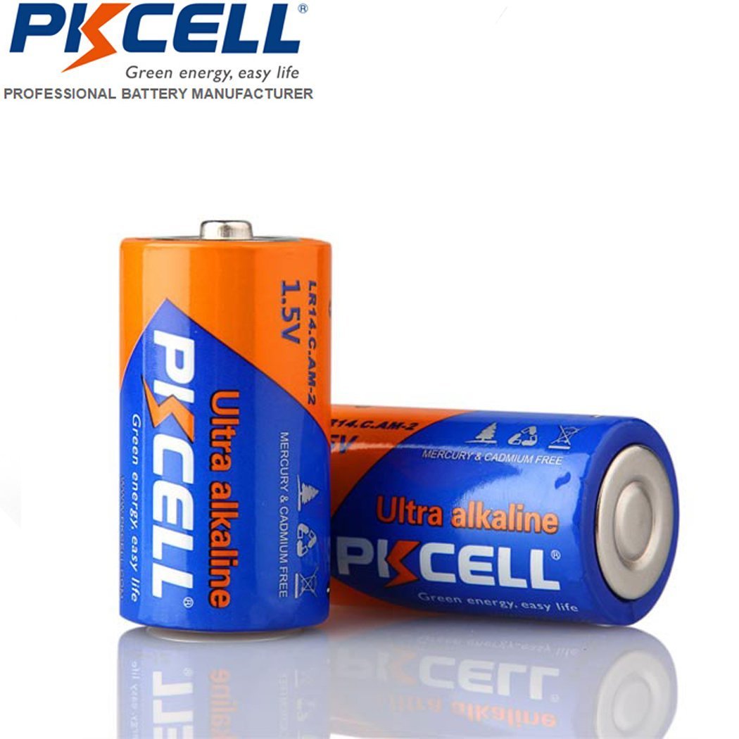 LR14 1.5V Alkaline C Battery for Electronic Toys 2pcs C Cell