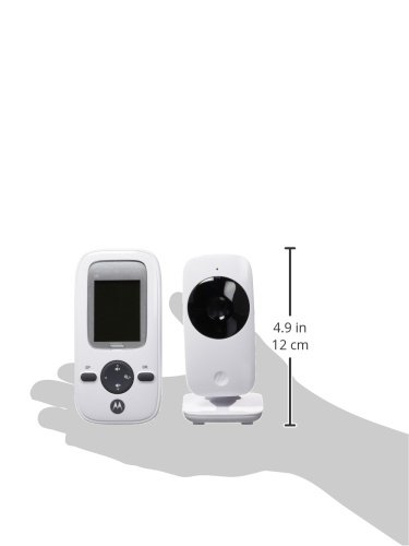 Motorola MBP481 2.4 GHz Digital Video Baby Monitor with 2-Inch Color Display, Digital Zoom, and Infrared Night Vision