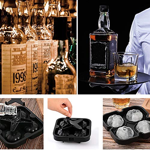 Ice Cube Trays , Tray Balls, Ice Cube Mould Ice Trays Long Ice Cube Tray Ice Cube Trays Large Silicone Ice Tray Silicone Ice Cube Tray Ice Ball Mould Silicone Ice Cube Trays Gray,One Size (Color : Gr