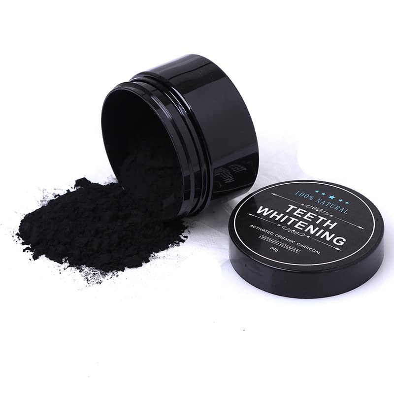 Lumeeno All Natural Organic Activated Charcoal Teeth Whitening for Sensitive Tooth and Gum - Whiten, Clean and Detoxify - Vegan - No Chemicals - Zero Bleach Whitener Enough for 150+ Uses