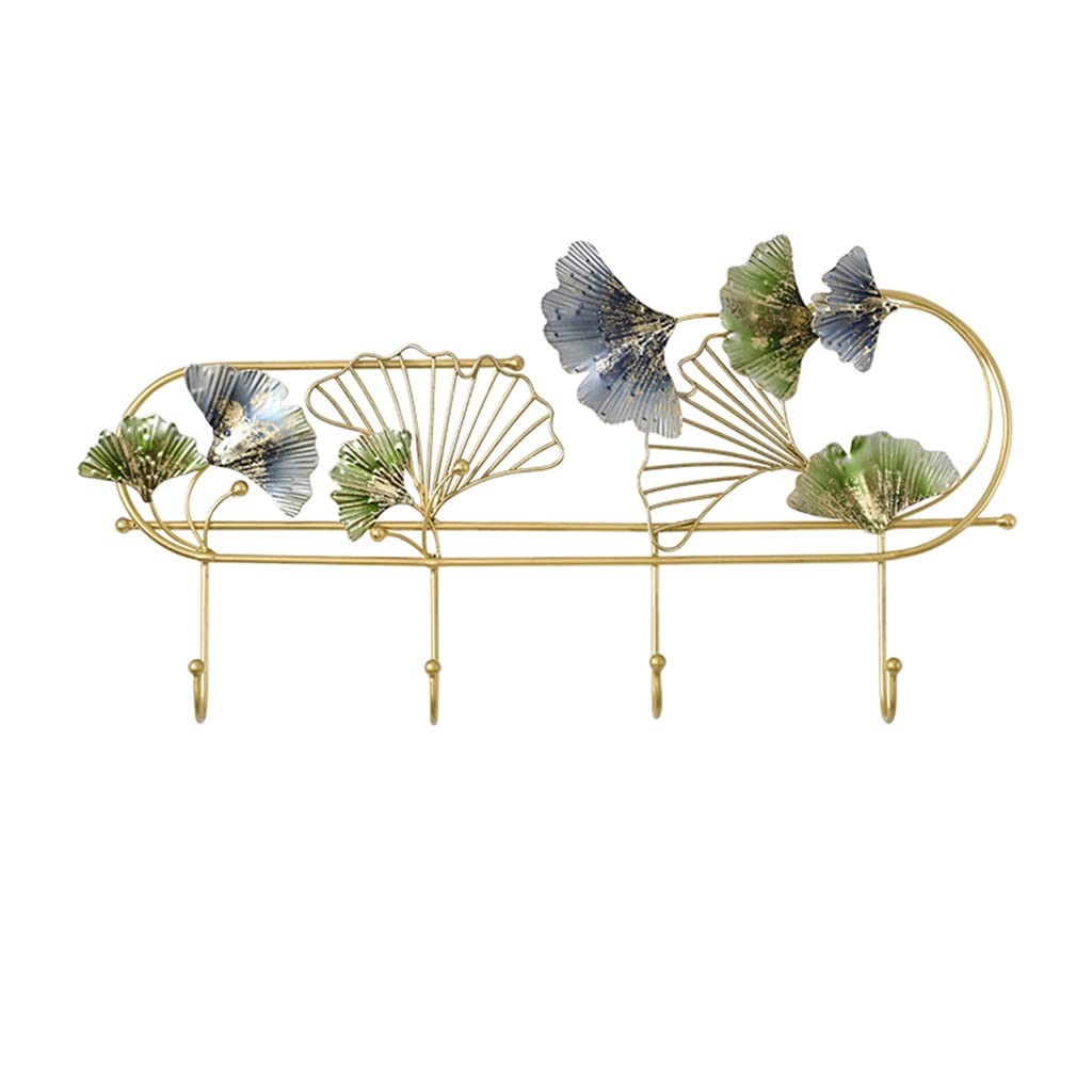 AFLHYJK Decorative Hook Into The Door Porch Coat Rack Bedroom Door Without Punching Hanger Hanging On The Wall