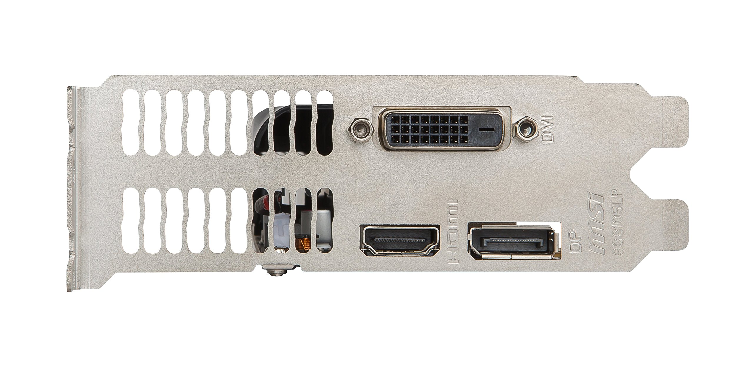 MSI Low Profile Compatible Graphics Cards GeForce GTX 1050 Ti 4GT LP