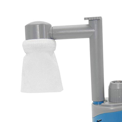 UPETTOOLS Removable Multifunctional Water Pump, 110V Handheld Electric Water Changer + Sand Washer + Aquarium Cleaner + Filter for Aquarium Fish Tank Pond(28W) (Filter Bag)