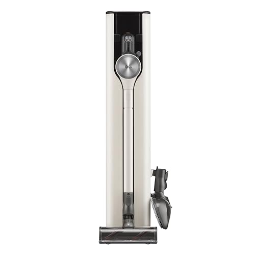 LG CordZero Cordless Vacuum Cleaner with Auto Empty, Lightweight Stick Vac for Carpet and Hard Floors, 120 Min Run Time, 10-Year Motor Warranty, Power Mop, Sand Beige
