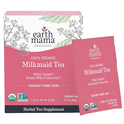 Earth Mama Breastfeeding Kit | Organic Nipple Butter, Organic Milkmaid Tea & Booby Tubes