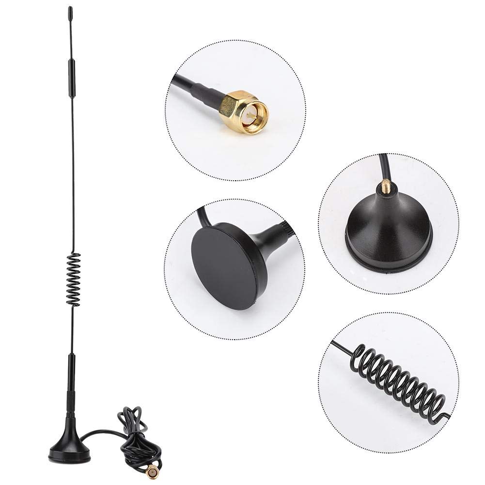 Zopsc SMA Male Antenna 10dBi High Gain Antenna 433MHz 31cm Magnetic Suction Cup Antenna, for Module
