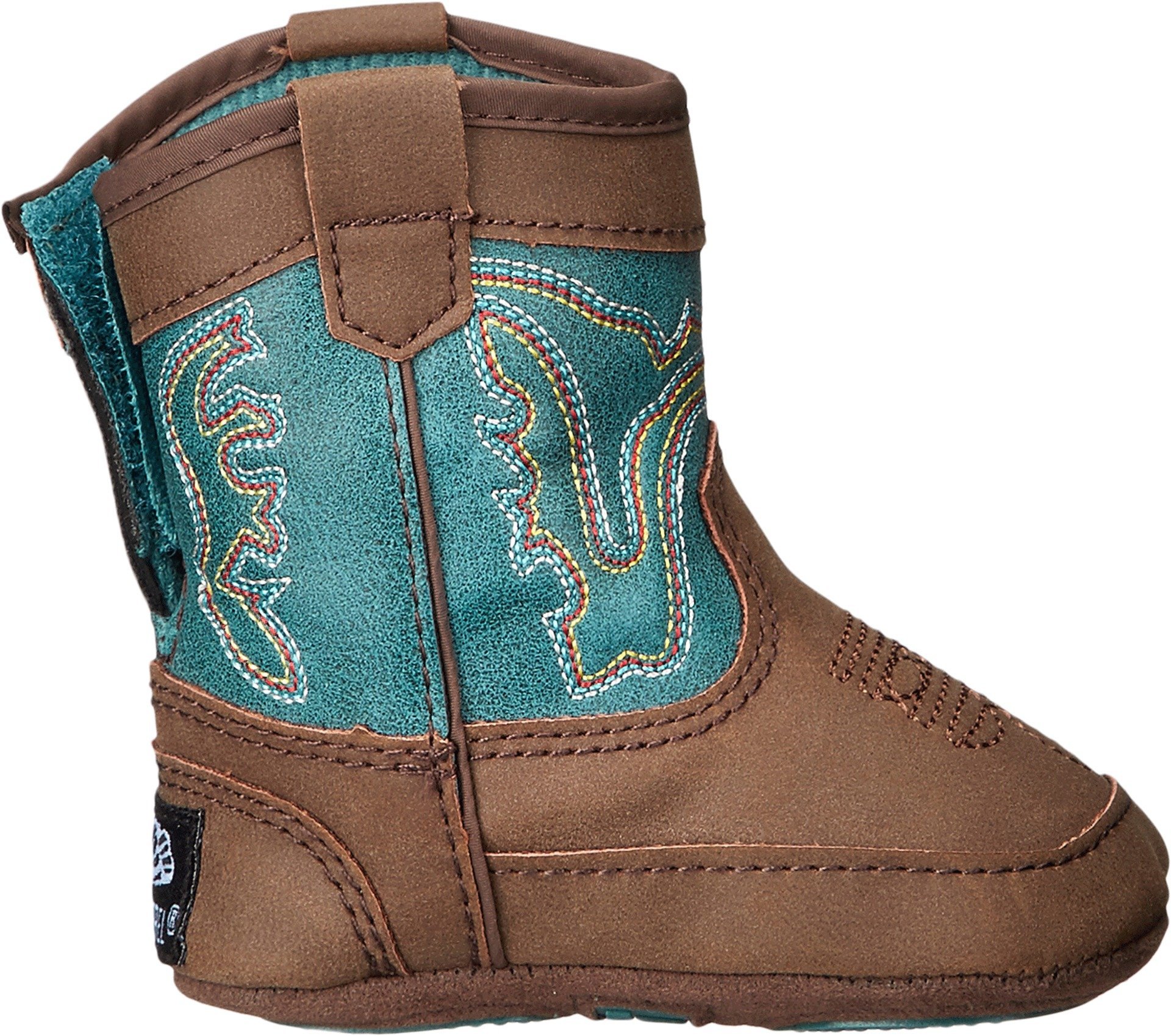 M&F Western Kids Baby Boy's Bucker Open Range (Infant/Toddler) Brown/Turquoise 3 Infant M