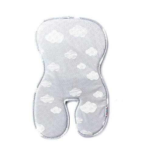 Agibaby 3D Mesh Stroller Liner Infant/Baby | Cushion| Pad| Seat Insert for Carseat (Cloud - Baby Size)