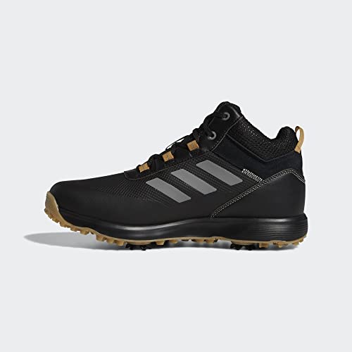 adidas Men's S2G Spikeless Mid-Cut Golf Shoes, Core Black/Grey Four/Mesa, 10.5
