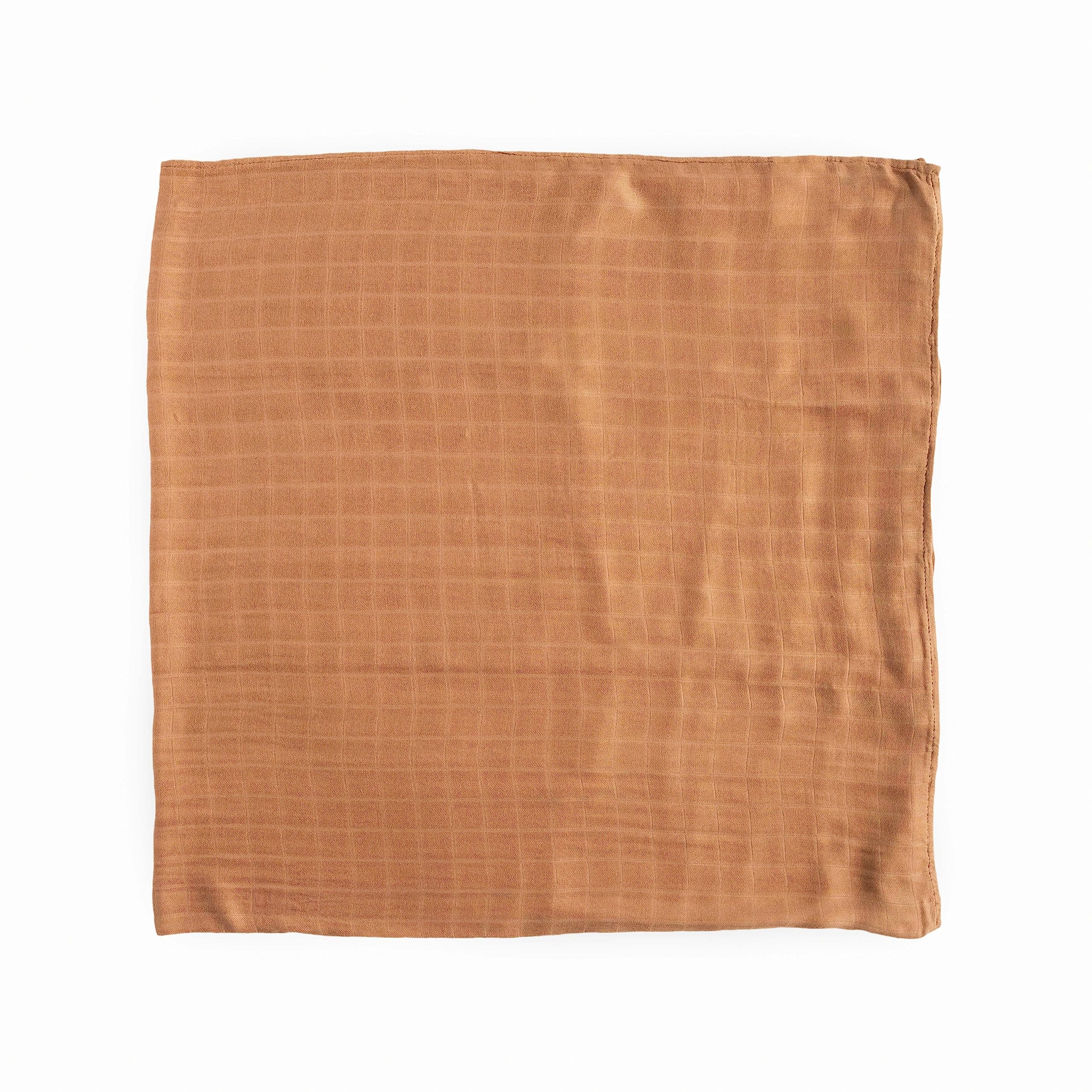 Little Unicorn β Caramel Deluxe Swaddle Set | Set of 2 | 100% Rayon Muslin from Bamboo | Super Soft | Newborns and Infants | Large 47β x 47β | Machine Washable