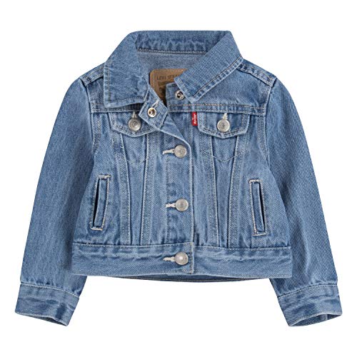 Levi's Baby Girls Denim Trucker Jacket, Alanis, 12M