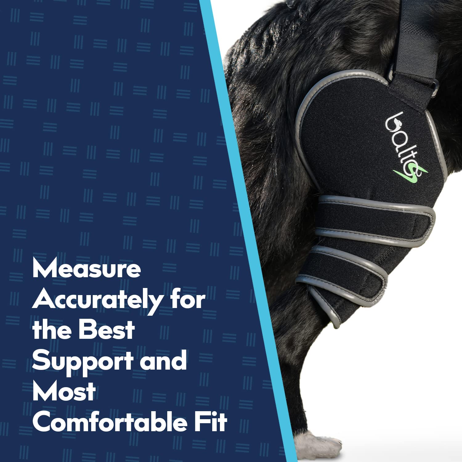 Balto Sport Agile CCL Brace – Knee Support for Dogs – Soft, Breathable Compression Wrap Helps Reduce Joint Inflammation – Right Leg, Large