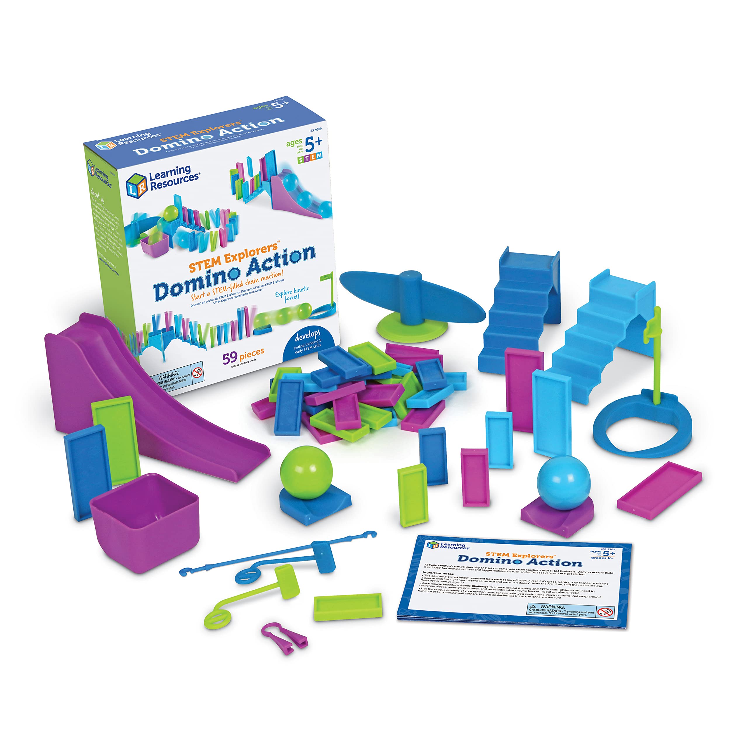 Learning Resources STEM Explorers Domino Action