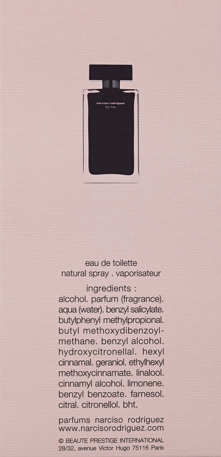 Narciso Rodriguez – For Her Women's Eau de Toilette 100ml/3.4oz Spray