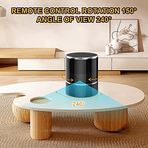 Aipmoz Hidden Camera with 32G SD Card, Spy Camera in Bluetooth Speaker,240°Viewing Angle,Motion Activated,Nanny Cams Wireless with Cell Phone App, camaras espias ocultas 4K for Home Security(2.4/5Ghz)