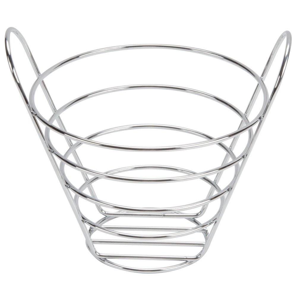 American Metalcraft WBC705 Baskets, 8.25" Length x 6.875" Width, Silver