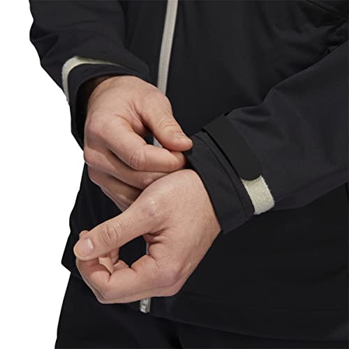 adidas Men's Standard Rain.RDY Jacket, Black, Large