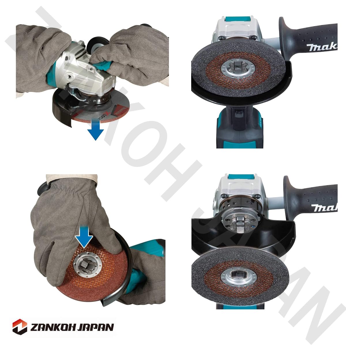 Makita XAG25Z-R 18V LXT Brushless Lithium-Ion 4-1/2 in. / 5 in. Cordless X-LOCK Angle Grinder (Tool Only) (Renewed)