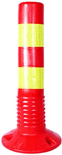 BREWIX Parking Post, Parking Barrier, for Parking Lot Plastic Parking Bollards for Traffic Cones in Lanes Without Commercial Or Private Parking Spaces Parking Bollards Parking (Size : 450x80mm)
